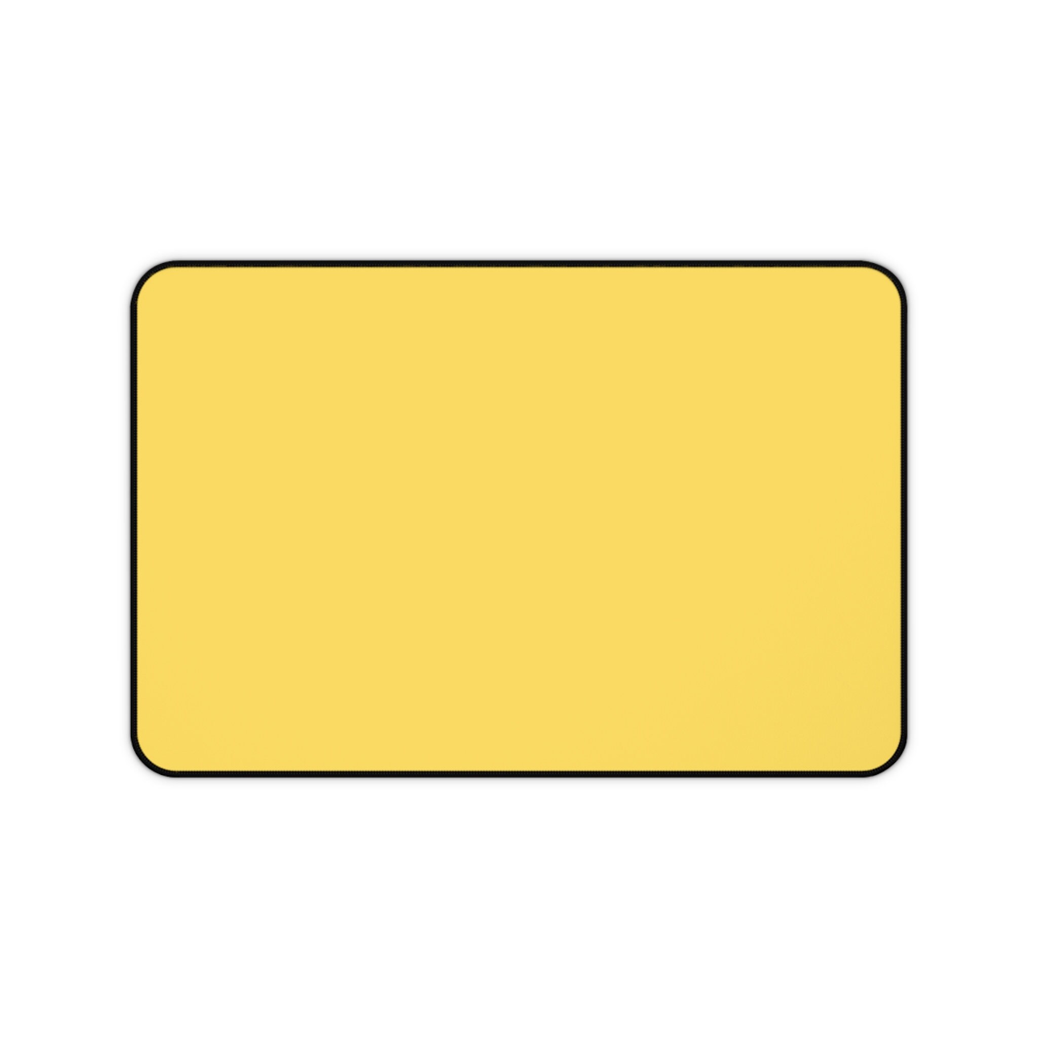 Royal Yellow Desk Mat/yellow Desk Mat/single Color Desk Mat/simple Desk ...