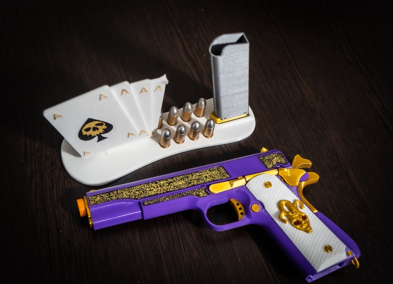 Jokers Colt Cosplay Gun Prop Inspired by Suicide Squad Movie - Etsy