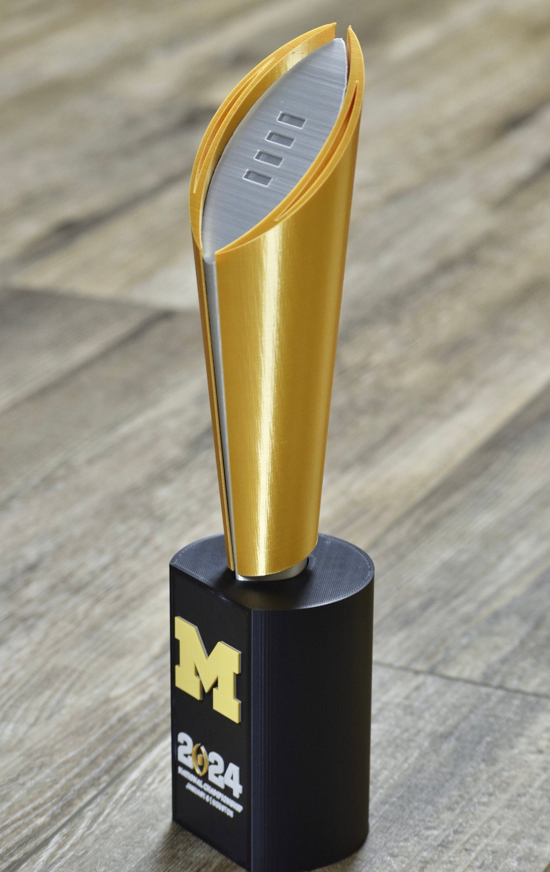 Michigan CFP Trophy Replica 13.5 Inches Tall College Football Playoff ...