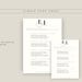 Interior Design Price List Template Small Business Pricing Sheet Design ...
