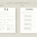 Interior Design Price List Template Small Business Pricing Sheet Design ...