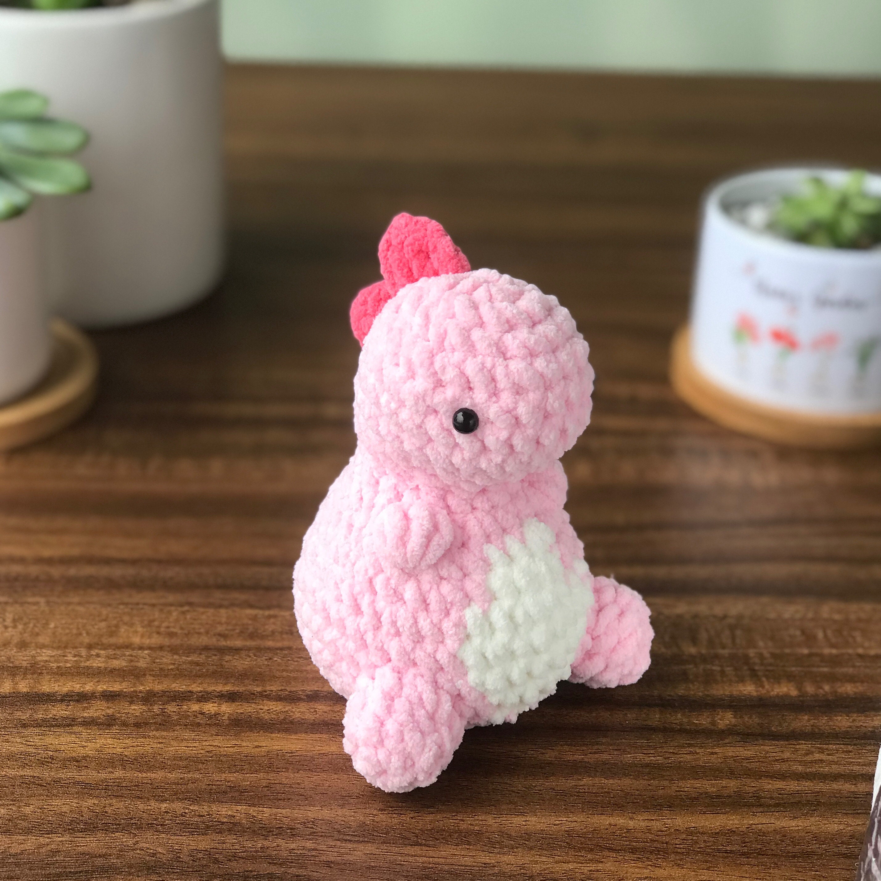 Tyrannosaurus Dinosaur No-sew Crochet Pattern Jurassic World Inspired ...