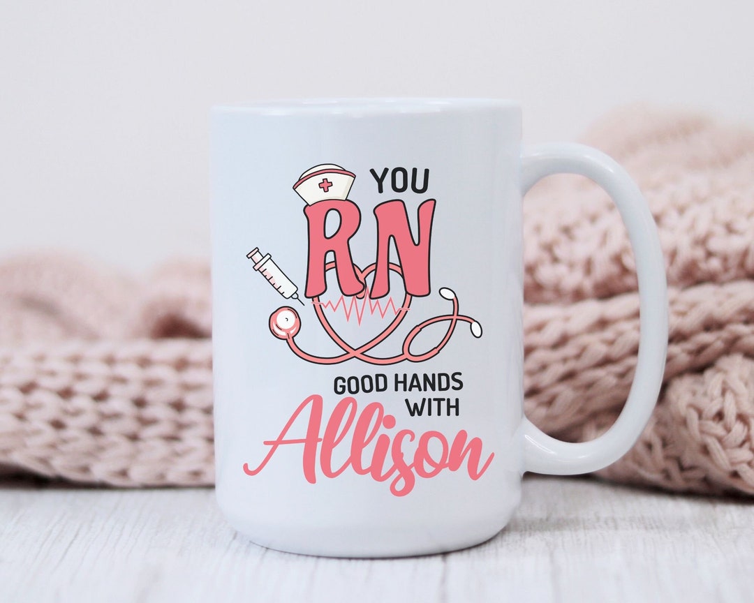 Personalized Special Unique Mug for Nurses, Nurse Themed Cup ...