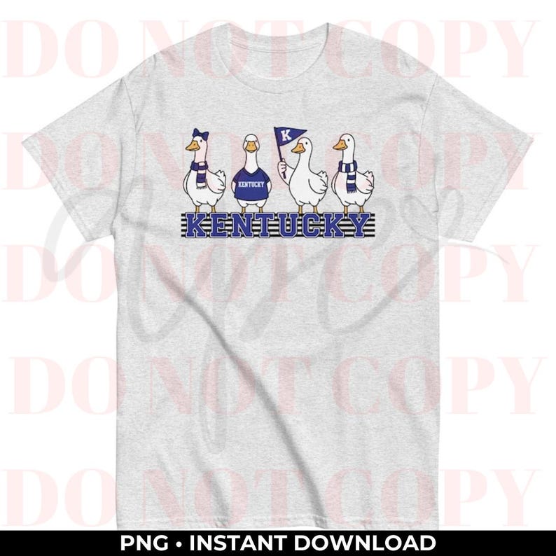 Kentucky Goose PNG ONLY - Etsy
