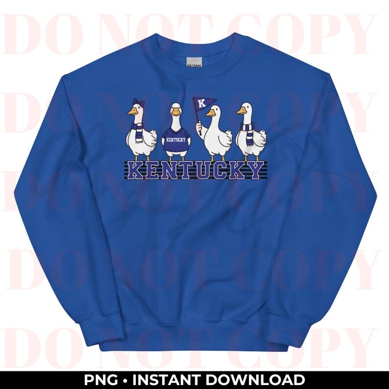 Kentucky Goose PNG ONLY - Etsy