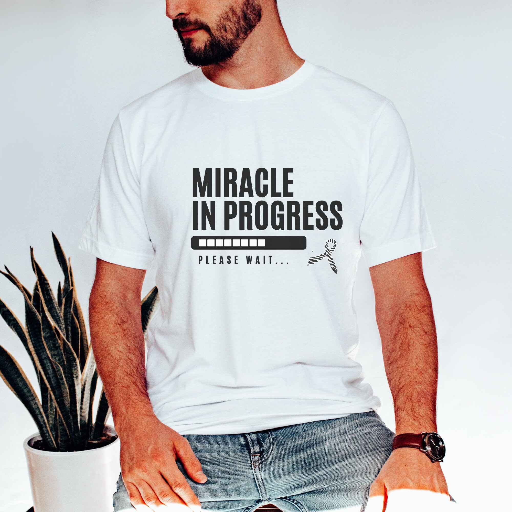 Neuroendocrine Cancer Tshirt Miracle Shirt Christian Merch Gift for Men ...
