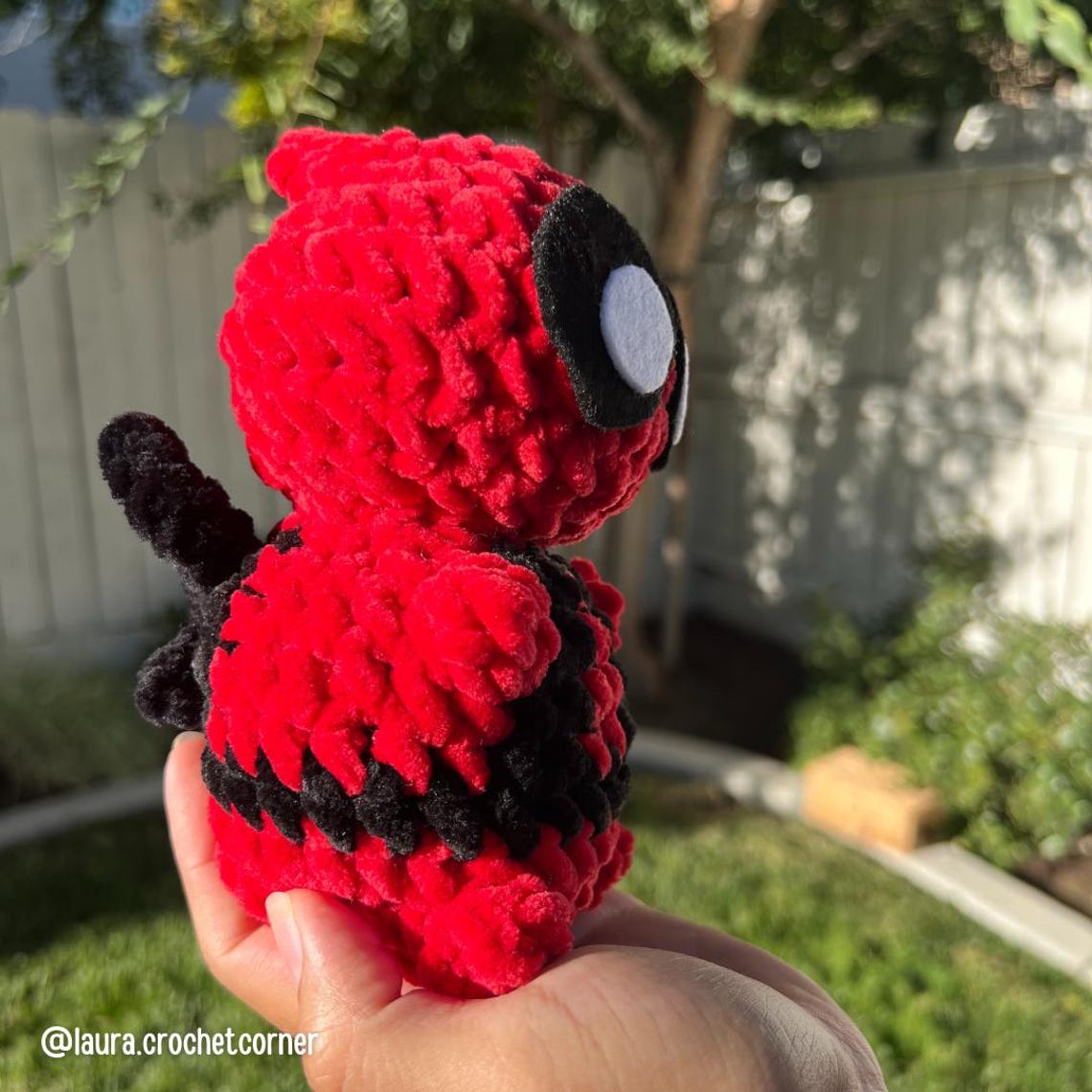 Mini Deadpool Crochet Plushie Deadpool Plushie - Aug 24th - Etsy