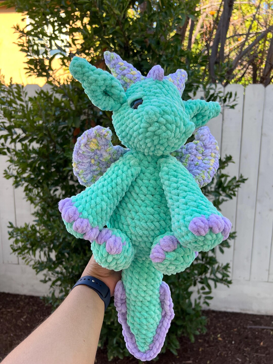 Cato the Dragon Crochet Plushie Dragon Crochet Plushie Dragon Plushie ...