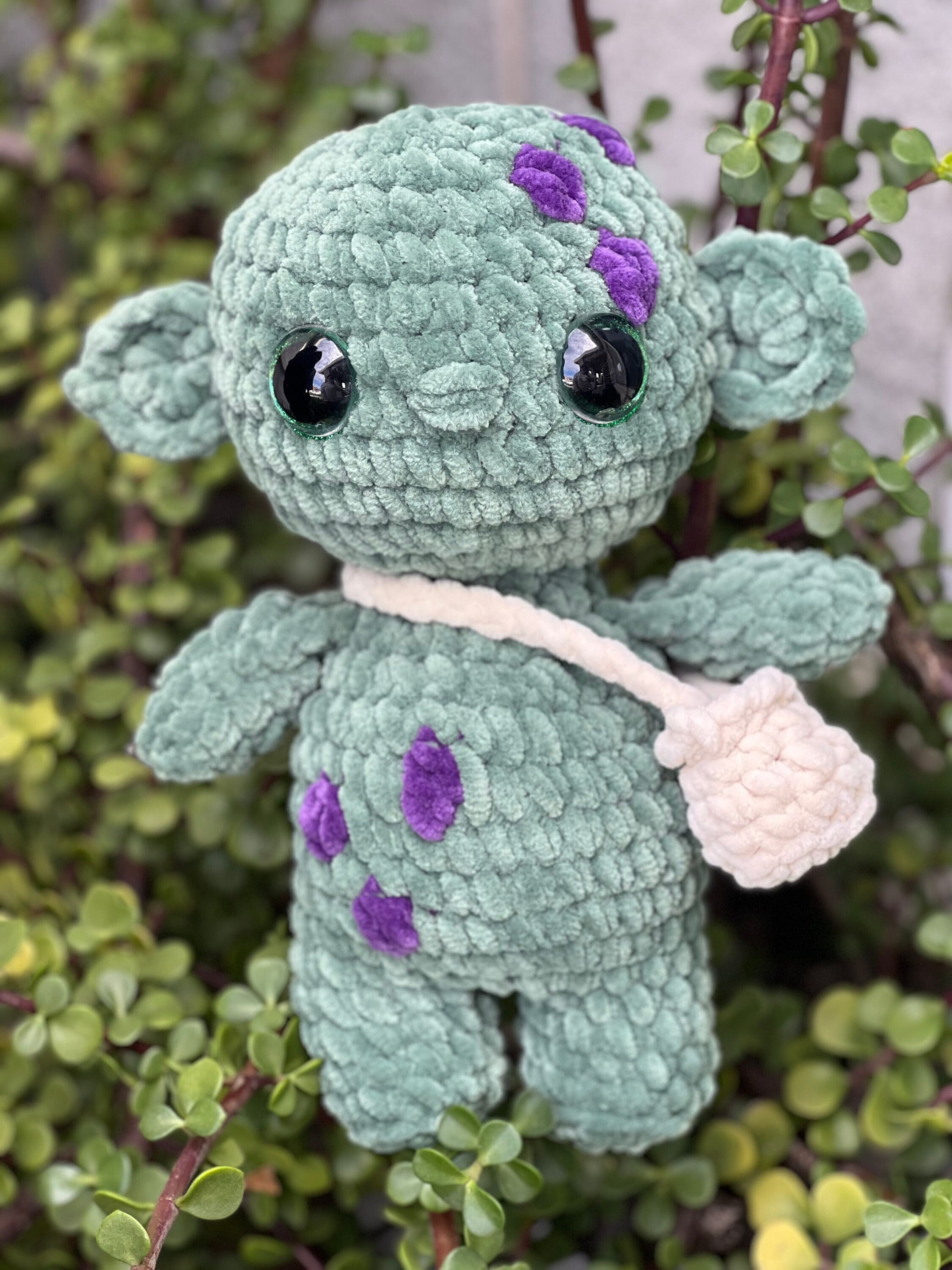 Green Goblin Crochet Goblin Crochet Plushie Green Plushie Ready to Ship ...