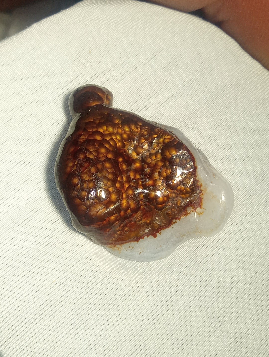 High Grade Fire Agate Deer Creek Fire Agate - Etsy