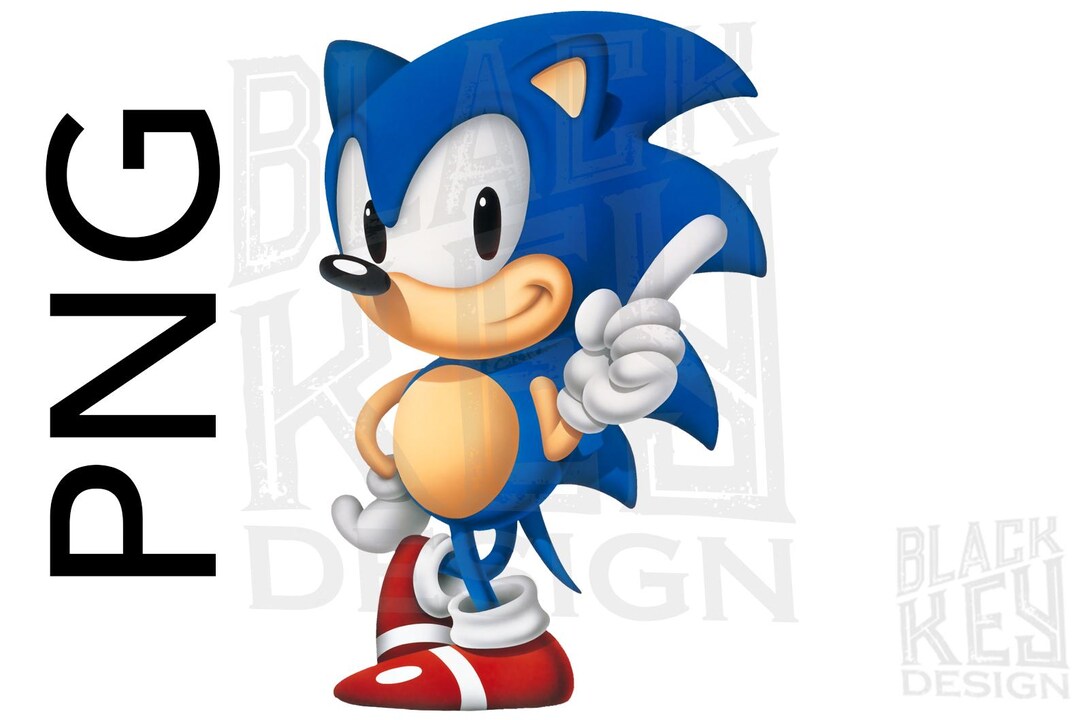 Sonic Digital Download,png, Cricut Tshirt Sublimation, Vinyl Transfer ...