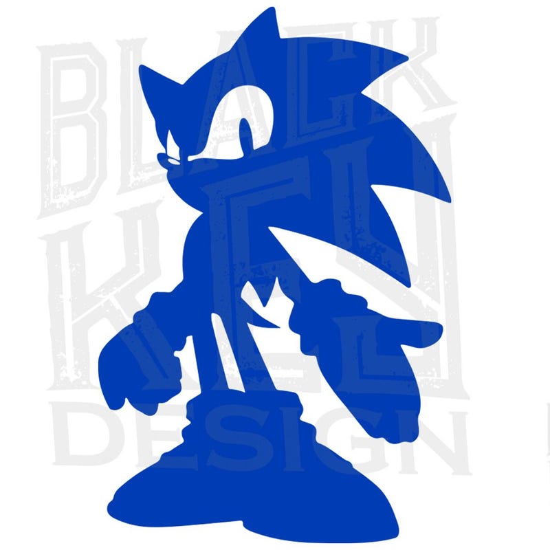 Sonic Cutouts - Etsy