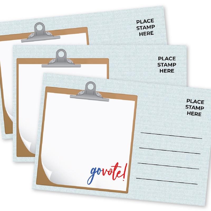 Postcards to Voters - Etsy