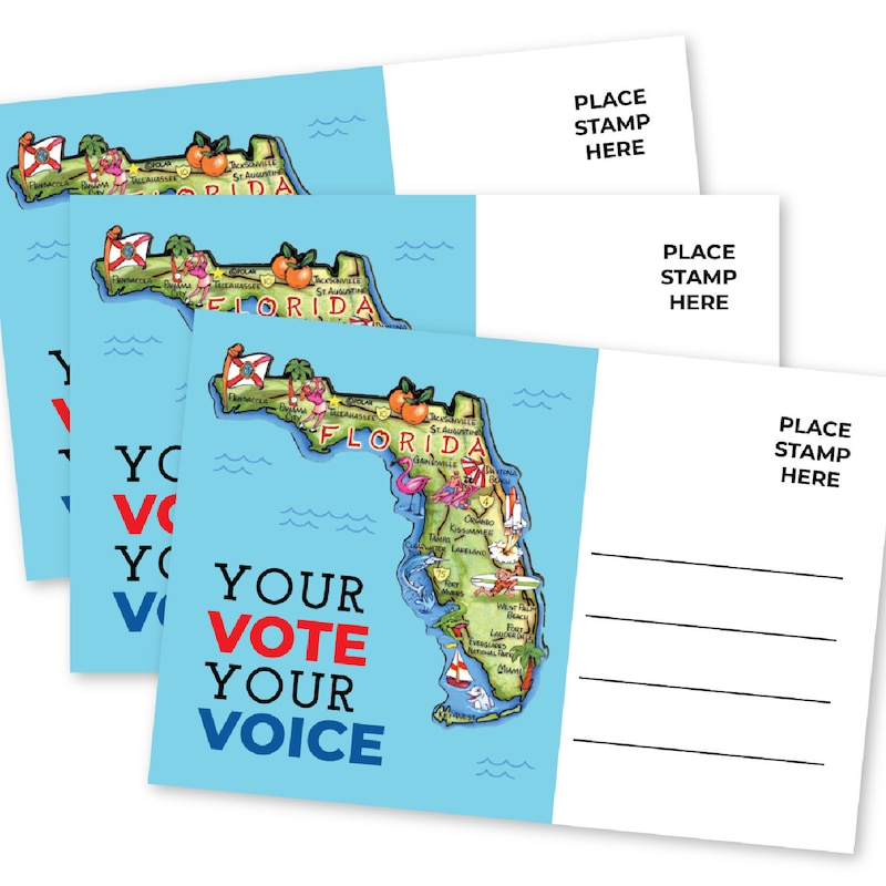 Florida Postcards - Etsy