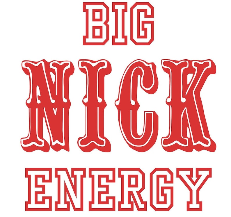 Big Nick Energy Bosa - 49er Football - Etsy