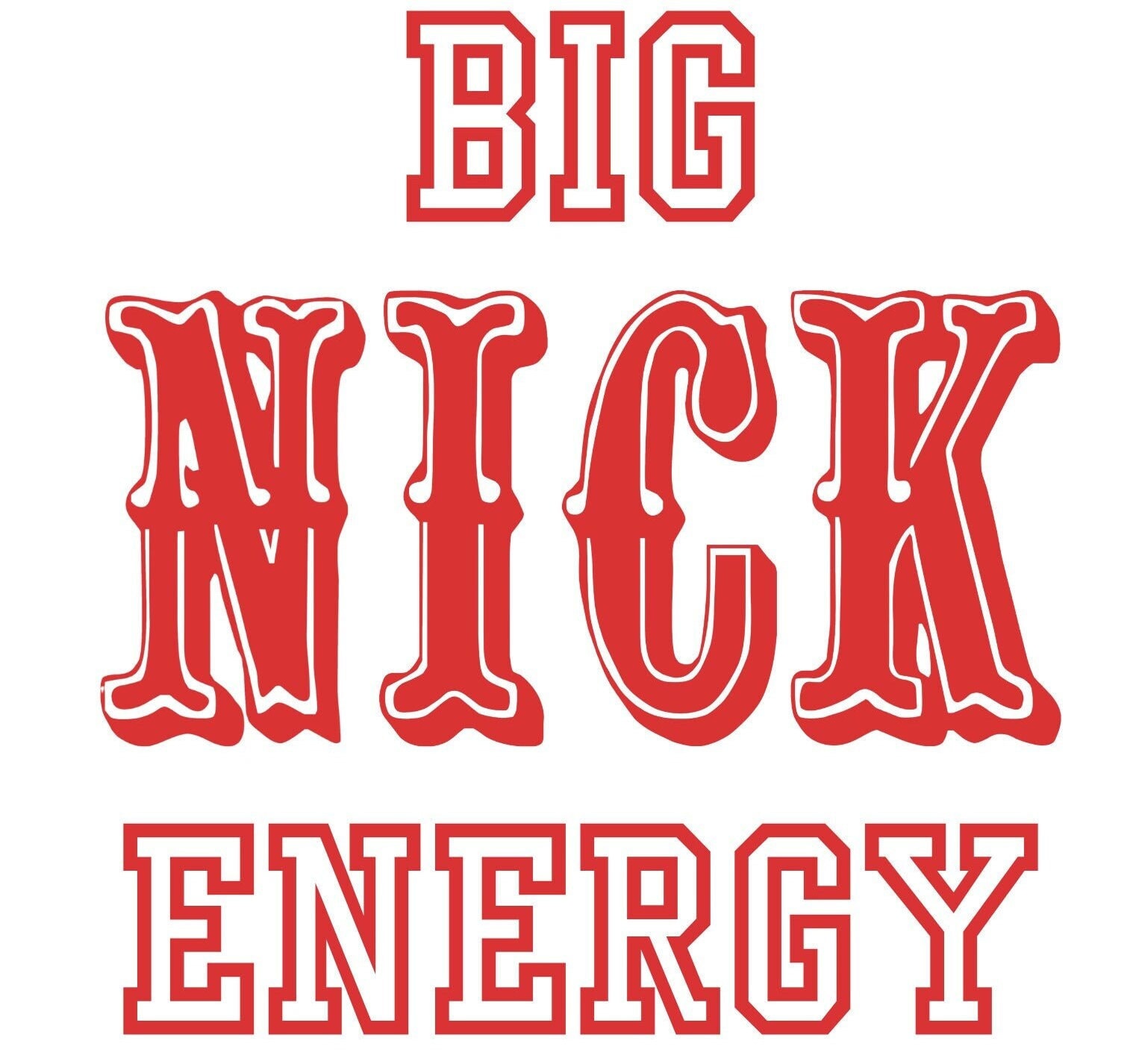 Big Nick Energy Bosa - 49er Football - Etsy