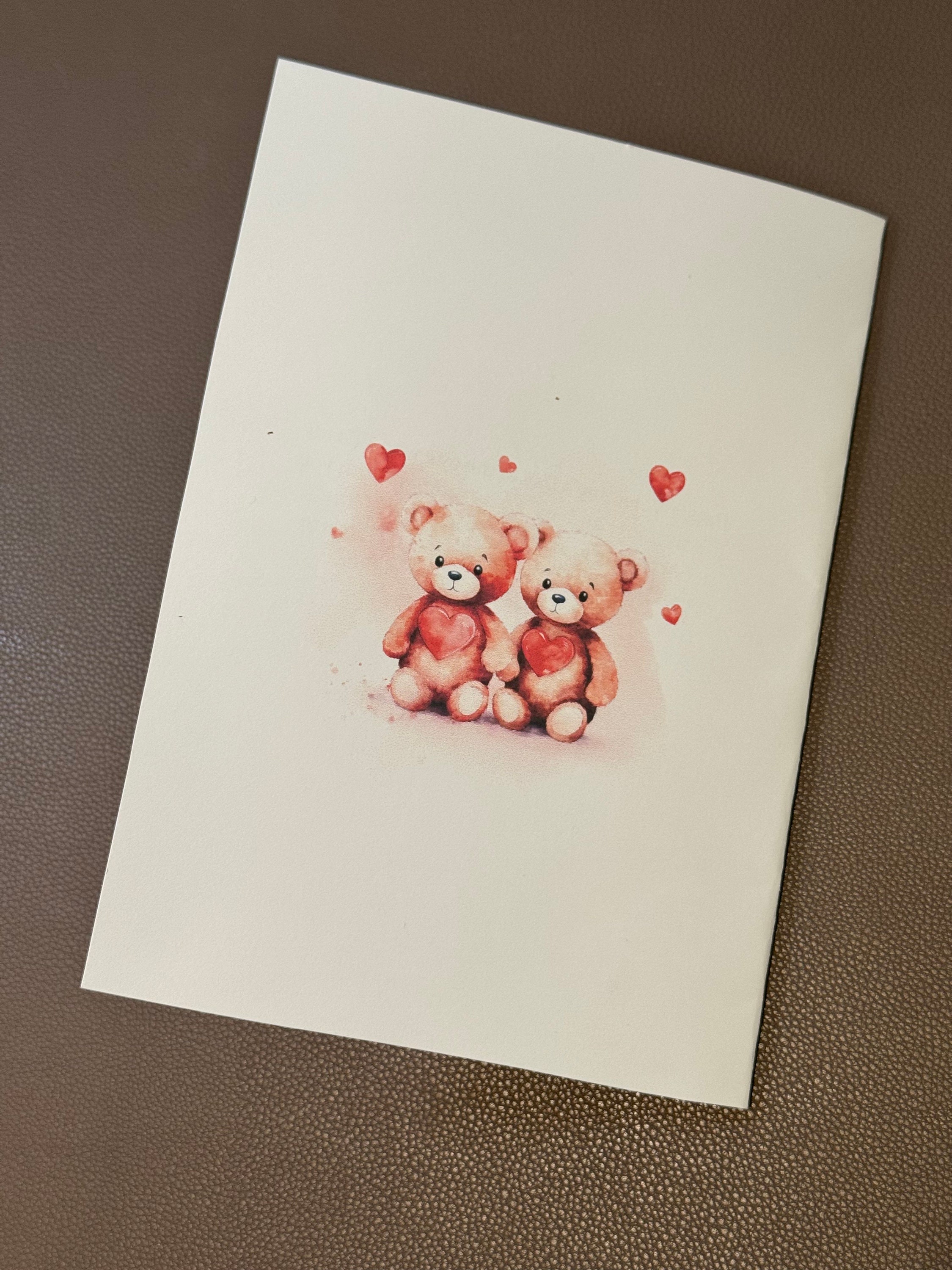 Editable and Printable Valentine's Day Folding Card - 7x10 - Customize ...