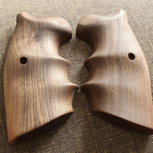 Wood Revolver Grips - Etsy