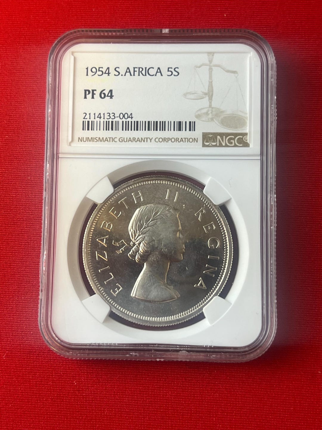 1954 South Africa 5 Shilling - Etsy