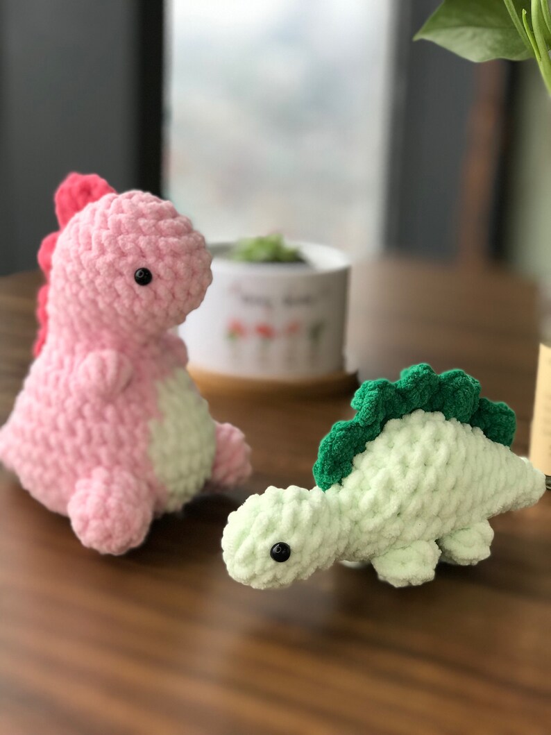 Dinosaur Crochet Pattern Dino 2 In1 No Sew Crochet Pattern, Dinosaur ...