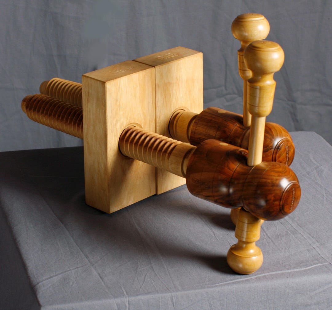 2X Wood Vise Screw 50mm Kit - Etsy