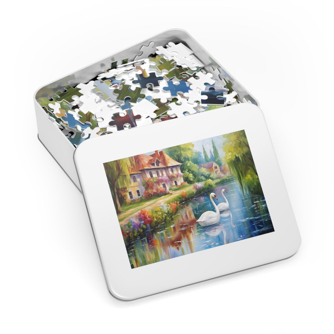 Swans Jigsaw Puzzle 30, 110, 252, 500,1000-piece - Etsy