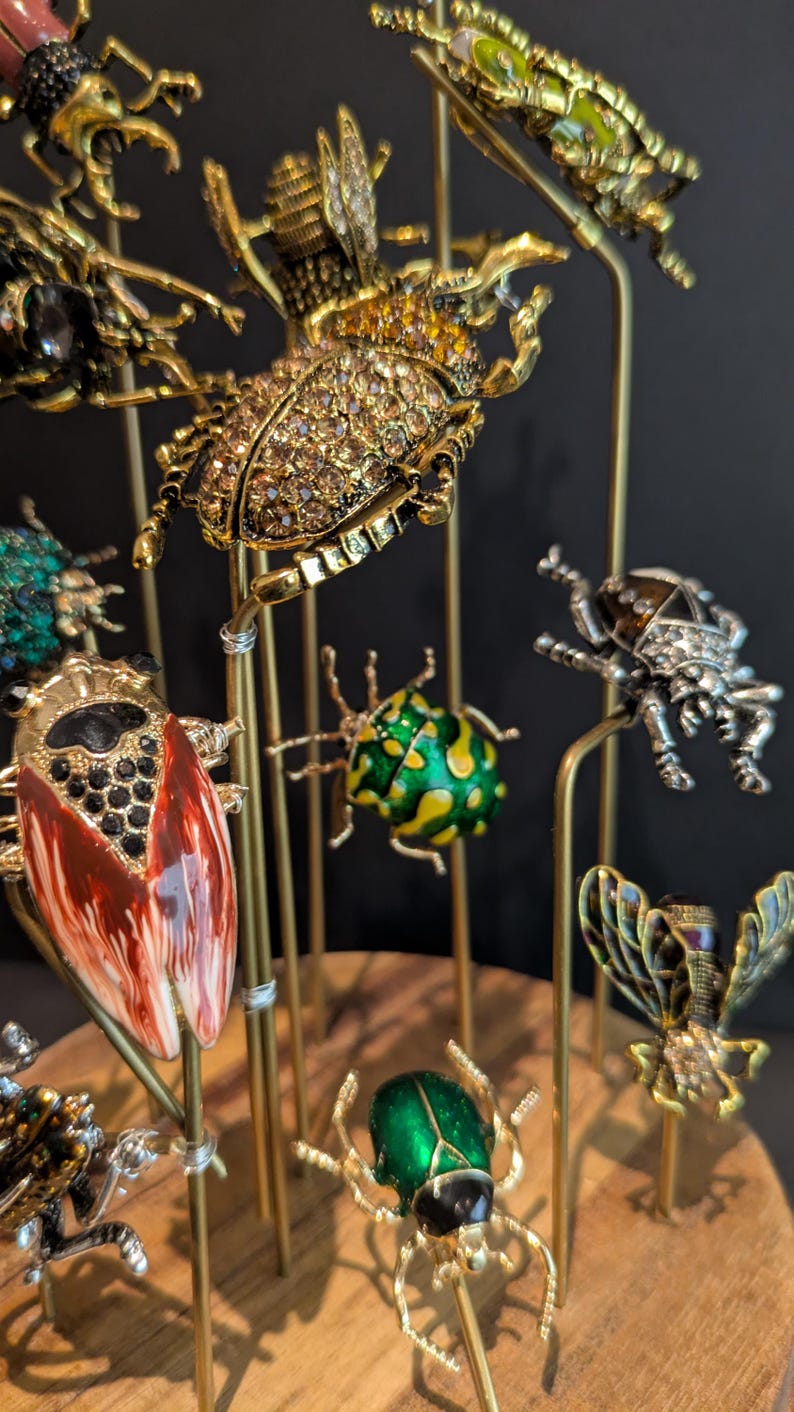 Bejewelled Insects 01 - Etsy