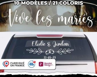 Car Wedding Decorations Car Decals, Just Married - Etsy