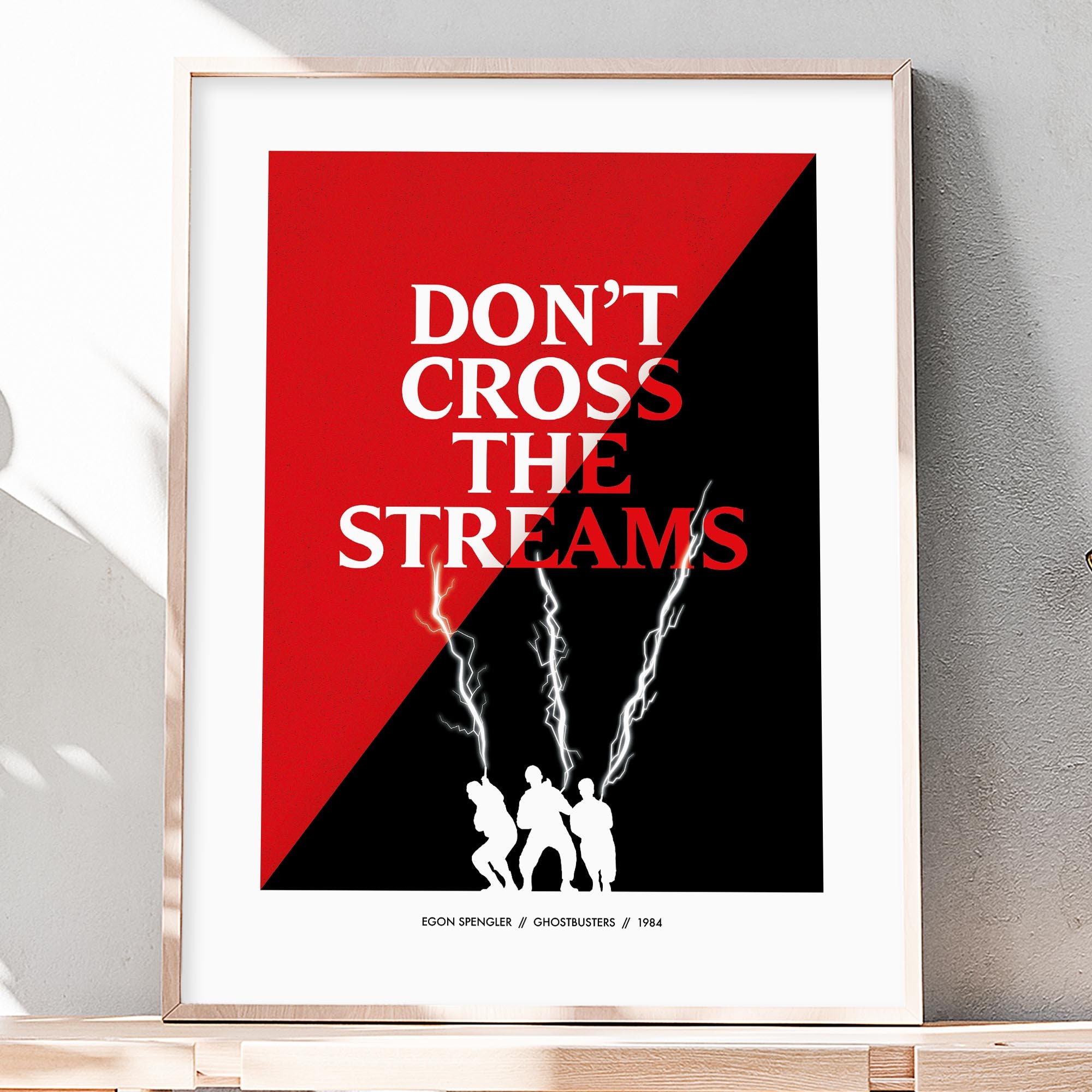 GHOSTBUSTERS Quote: Don't Cross the Streams. Egon Spengler ...