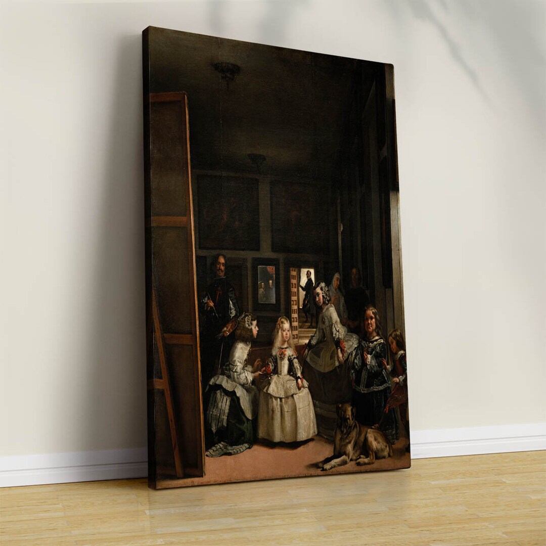 Las Meninas (the Ladies-in-waiting) 1656 by Diego Velazquez, Printable ...