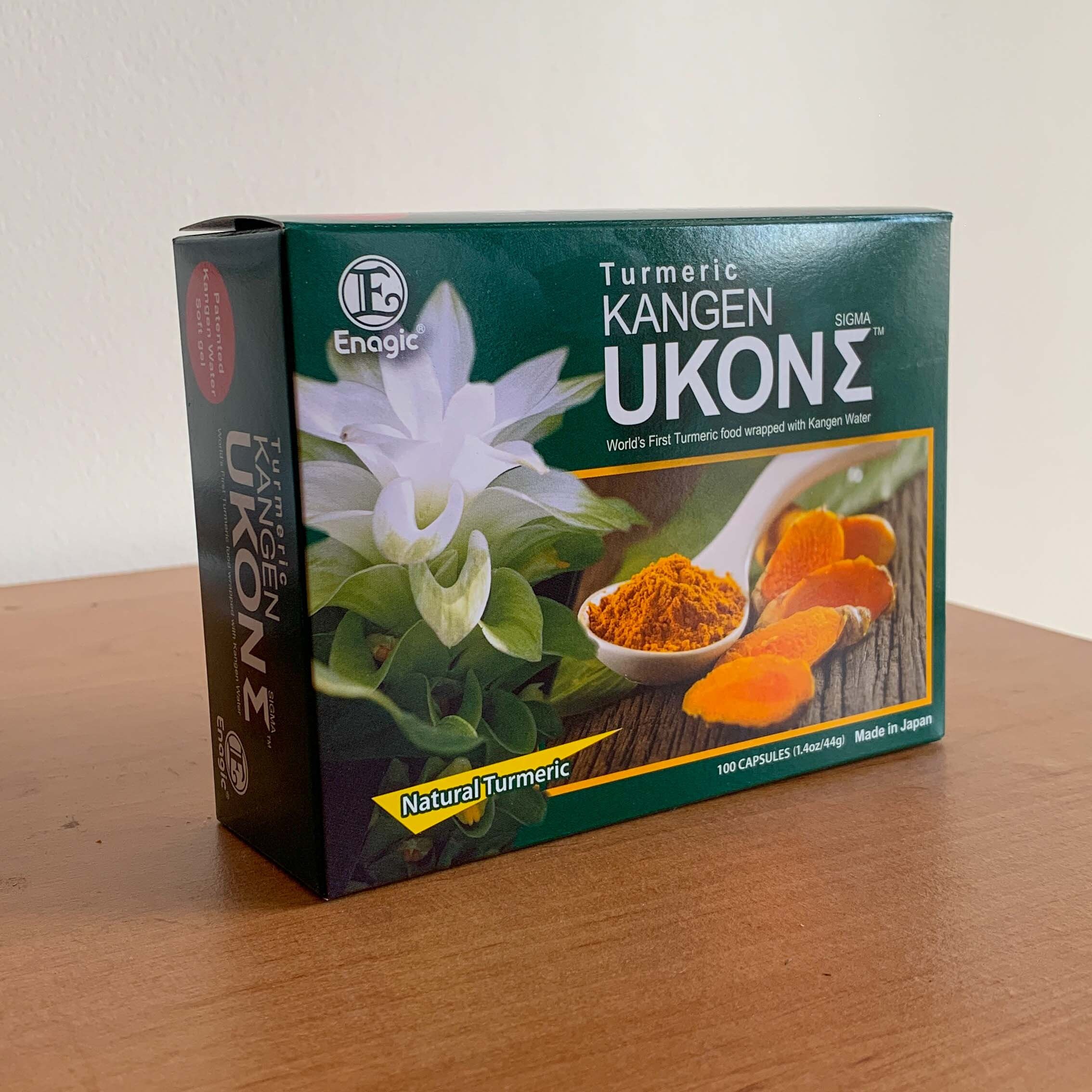 Natural Turmeric Capsules, Kangen Water Ukon, Health and Wellness ...