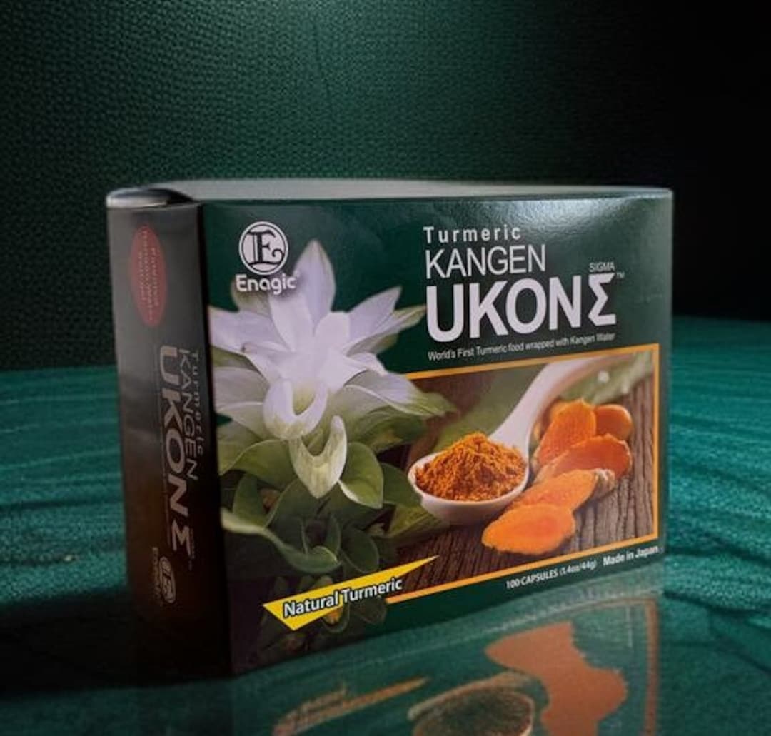Natural Turmeric Capsules, Kangen Water Ukon, Health and Wellness ...