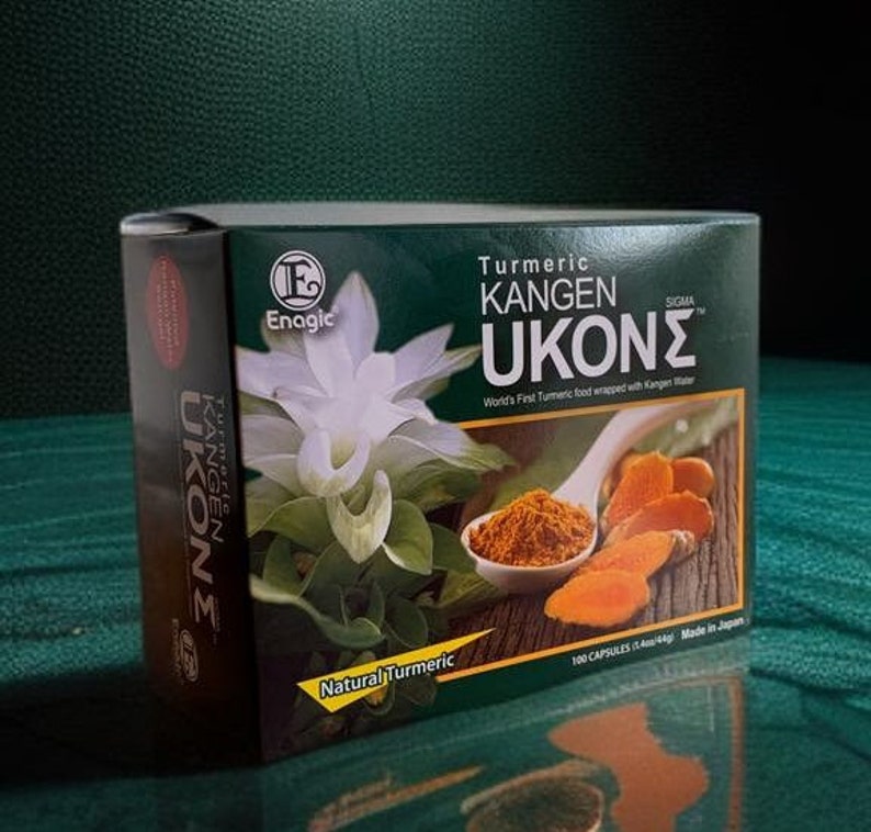 Natural Turmeric Capsules, Kangen Water Ukon, Health and Wellness ...
