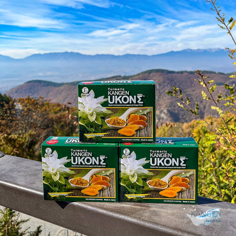 Natural Turmeric Capsules, Kangen Water Ukon, Health and Wellness ...