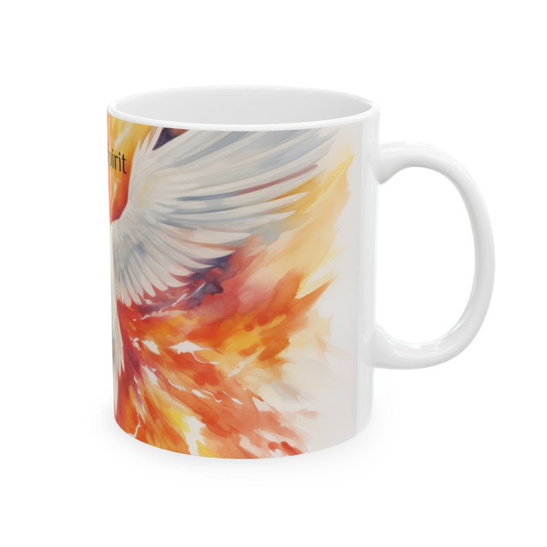 Holy Spirit Coffee Mug White Dove Mug Catholic Home Decor Gift for ...