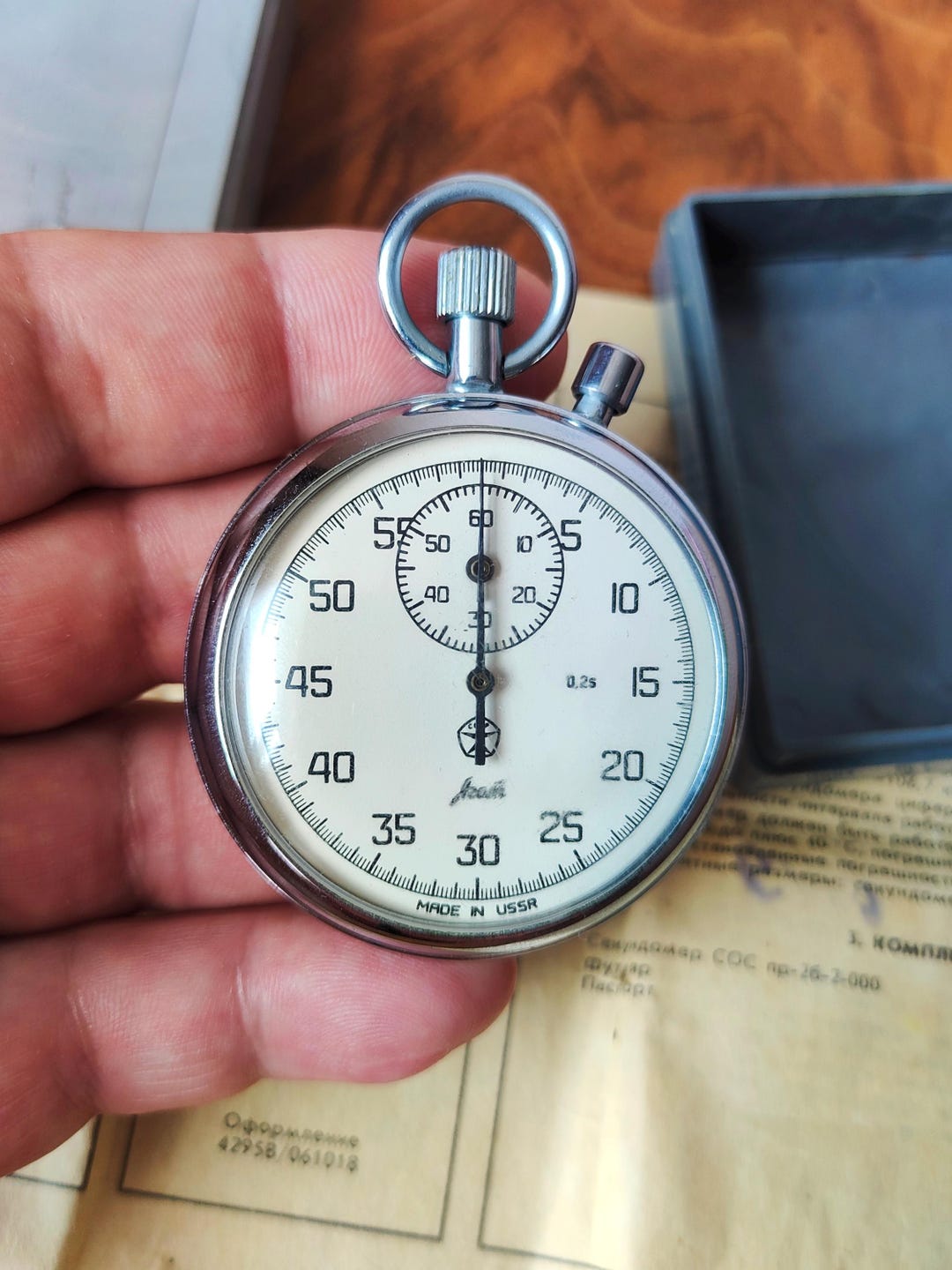 Vintage Mechanical Stopwatch "agat" Made in the USSR - Etsy
