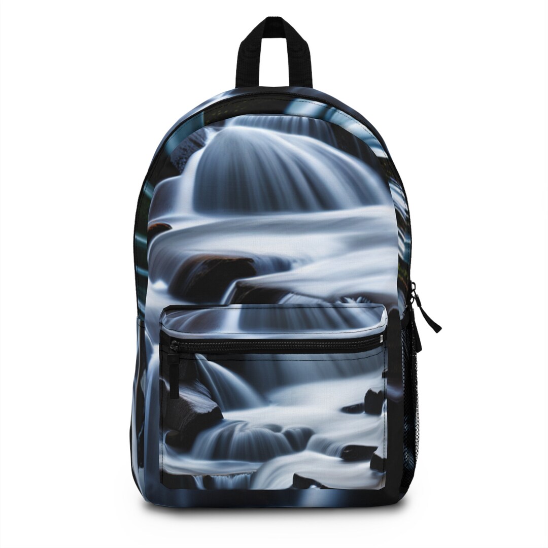 Waterfall Backpack Nature Bag - Etsy