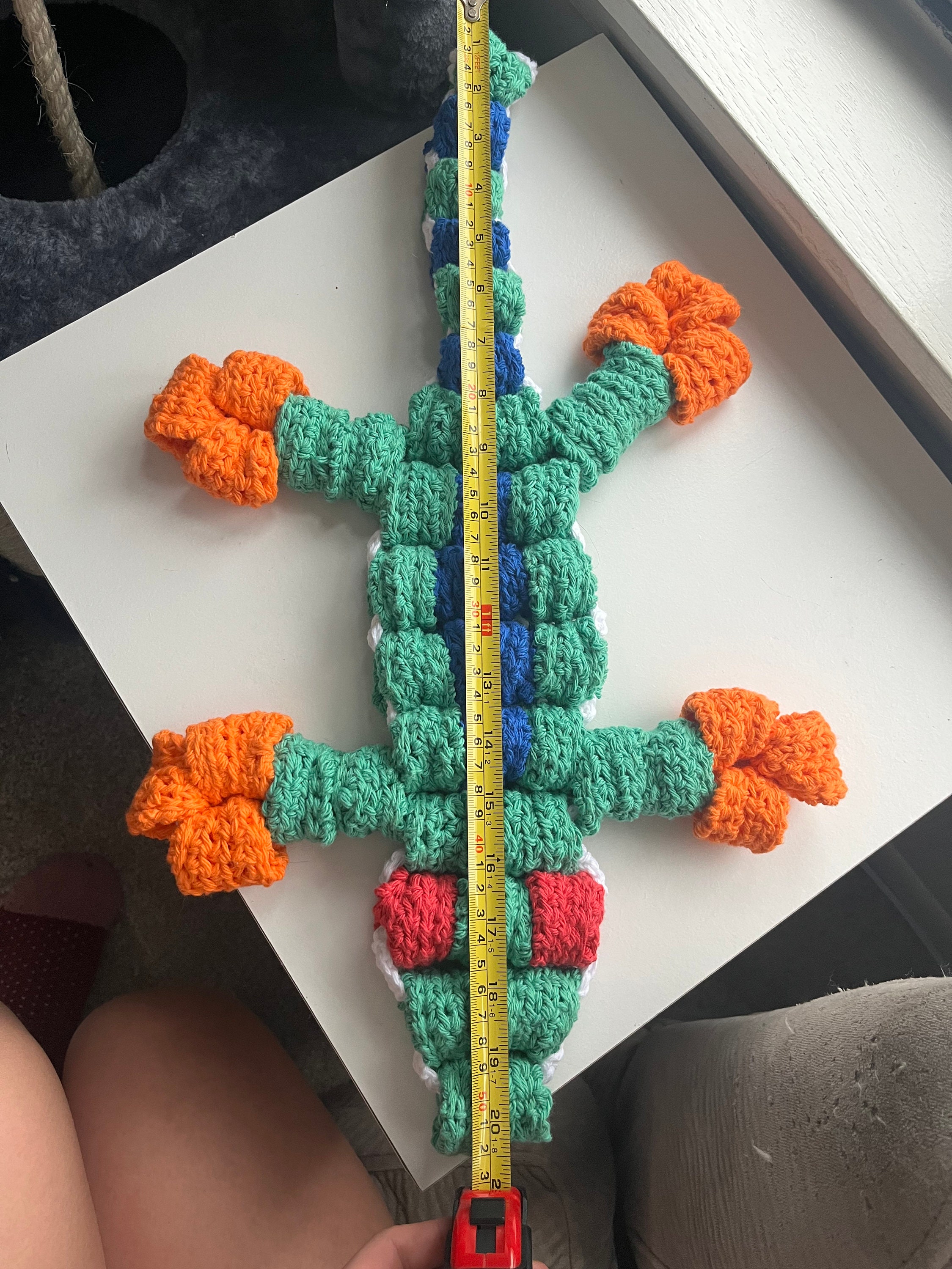 Crochet Bead Lizard - Etsy