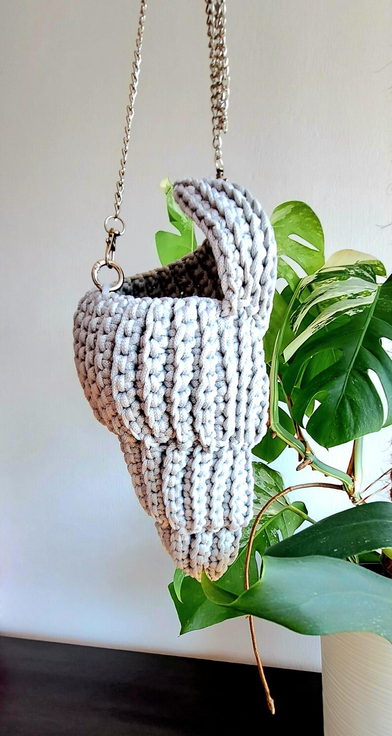 Crochet Nautical Spiral Shell Bag –seashell Purse, Ocean-inspired ...