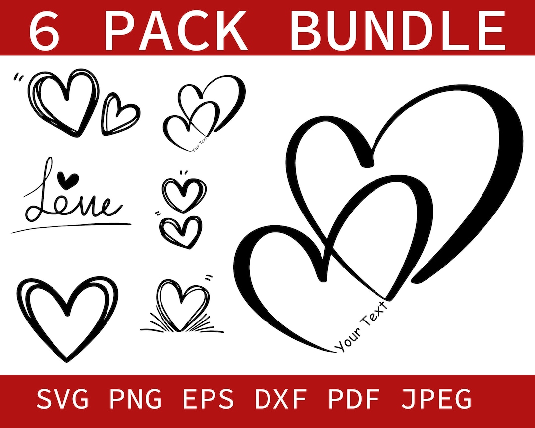 Buy Heart With Name Svg, Heart Outline Svg Digital Download, Printable ...