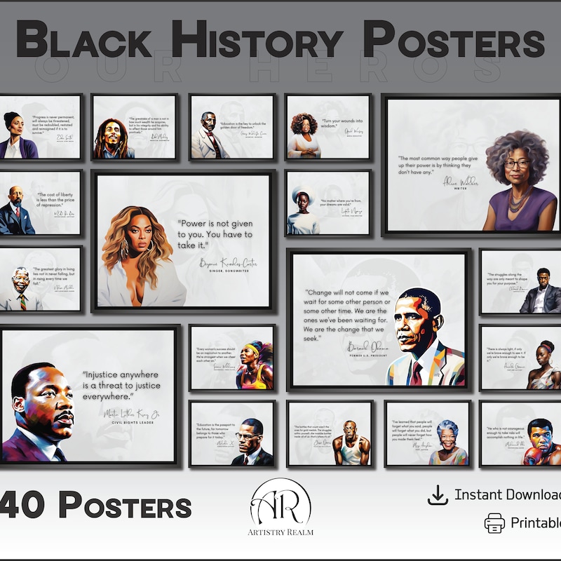 Black History Bulletins for Church - Etsy
