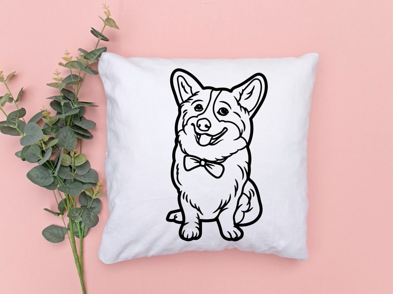 40 Corgi Dog SVG Bundle, Corgi Laser Cut, Corgi PNG Designs, Welsh ...