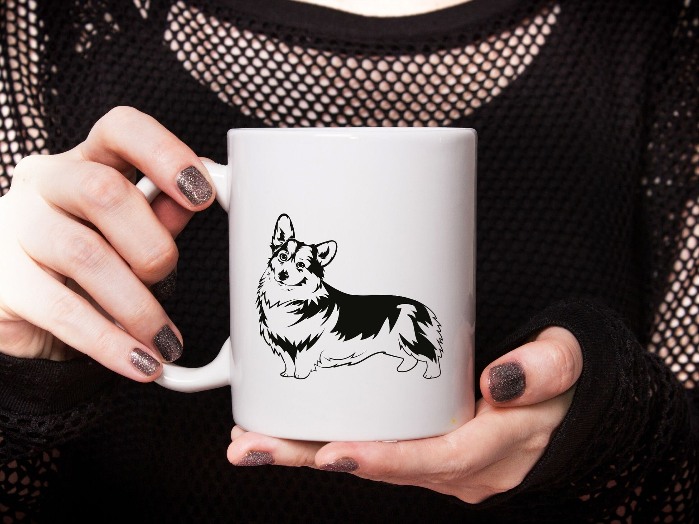 40 Corgi Dog SVG Bundle, Corgi Laser Cut, Corgi PNG Designs, Welsh ...