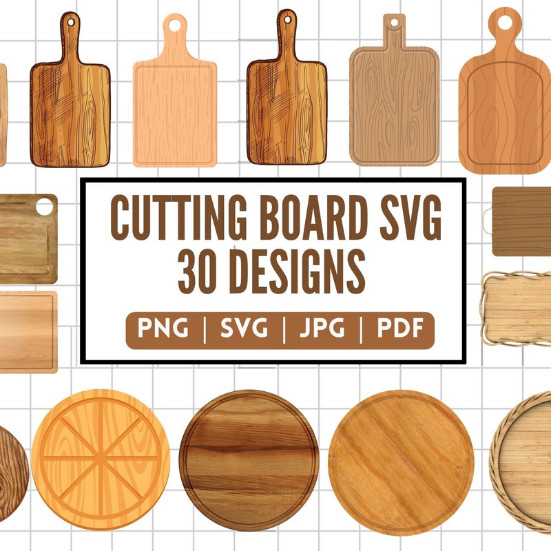 Cutting Board Svg - Etsy