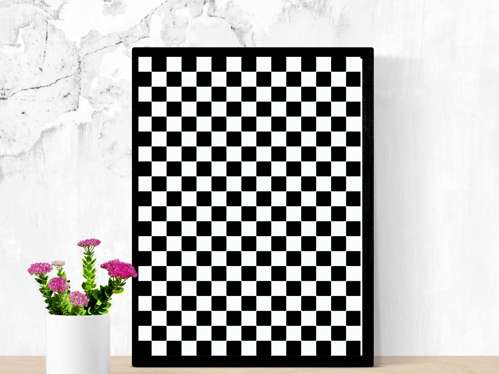 Checkered SVG Bundle, Chess Board Checkered Vector Files, Checkered ...