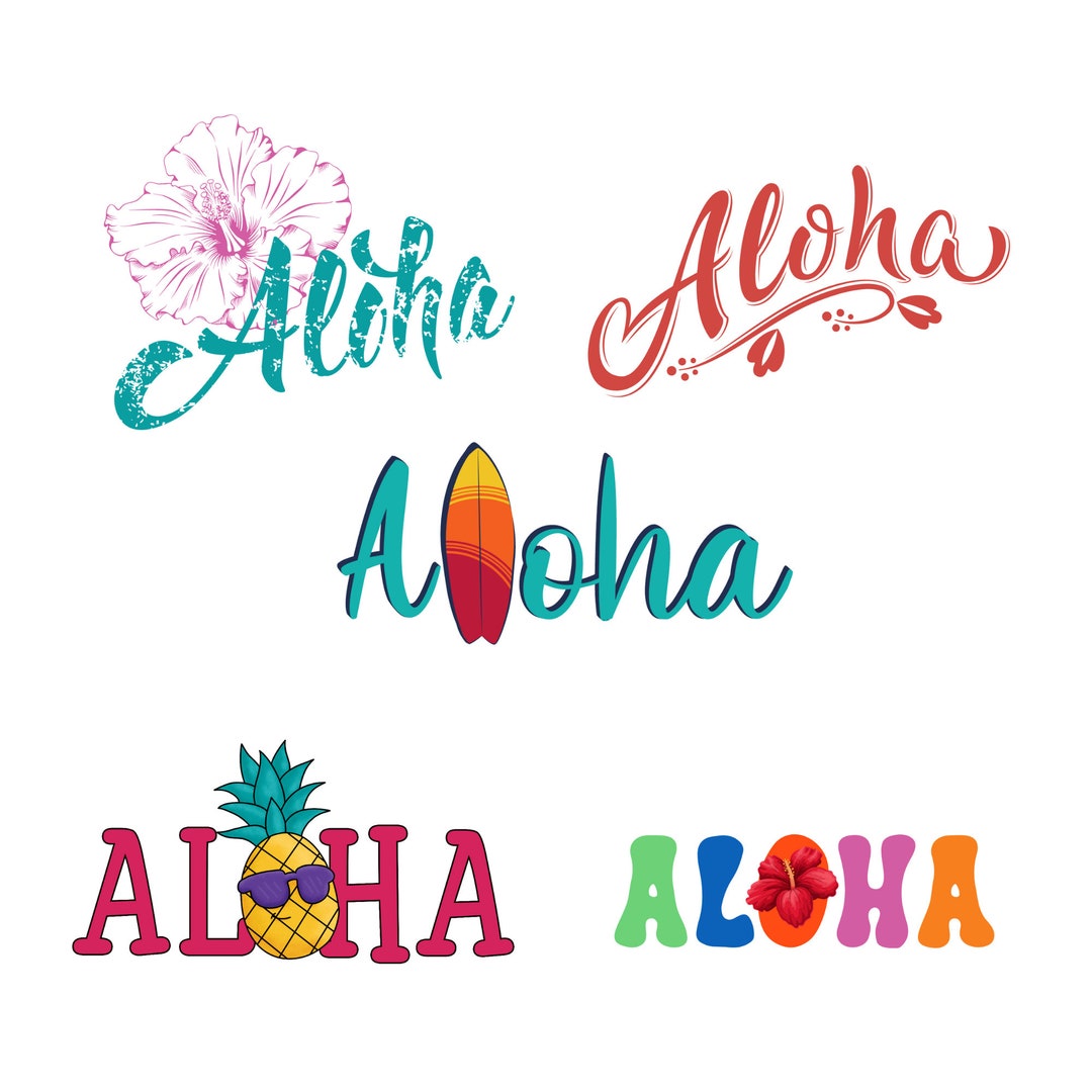 Aloha Svg, Aloha Png, Hawaii Svg, Hibiscus Svg, Aloha Summer, Aloha ...