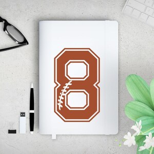 Football SVG Bundle, Football Clipart, Football Stitch Numbers ...