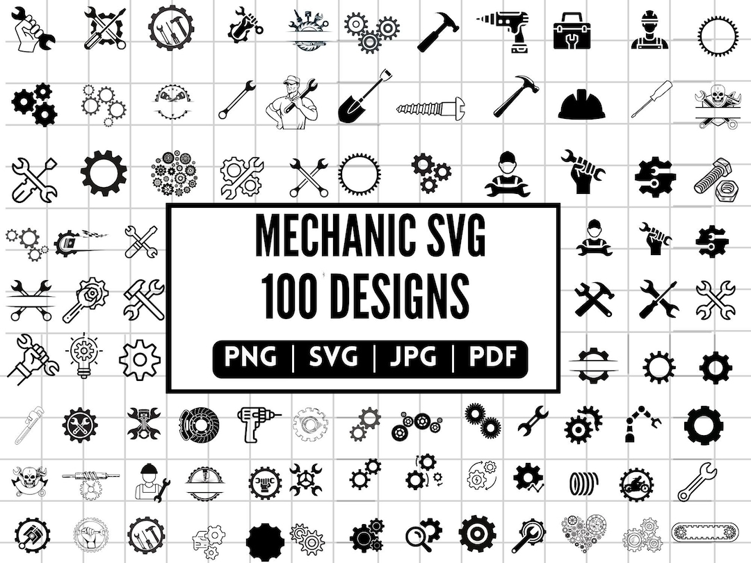 Mechanic Svg Bundle | Mechanic Png | Mechanic Shirt Svg | Mechanic Logo ...