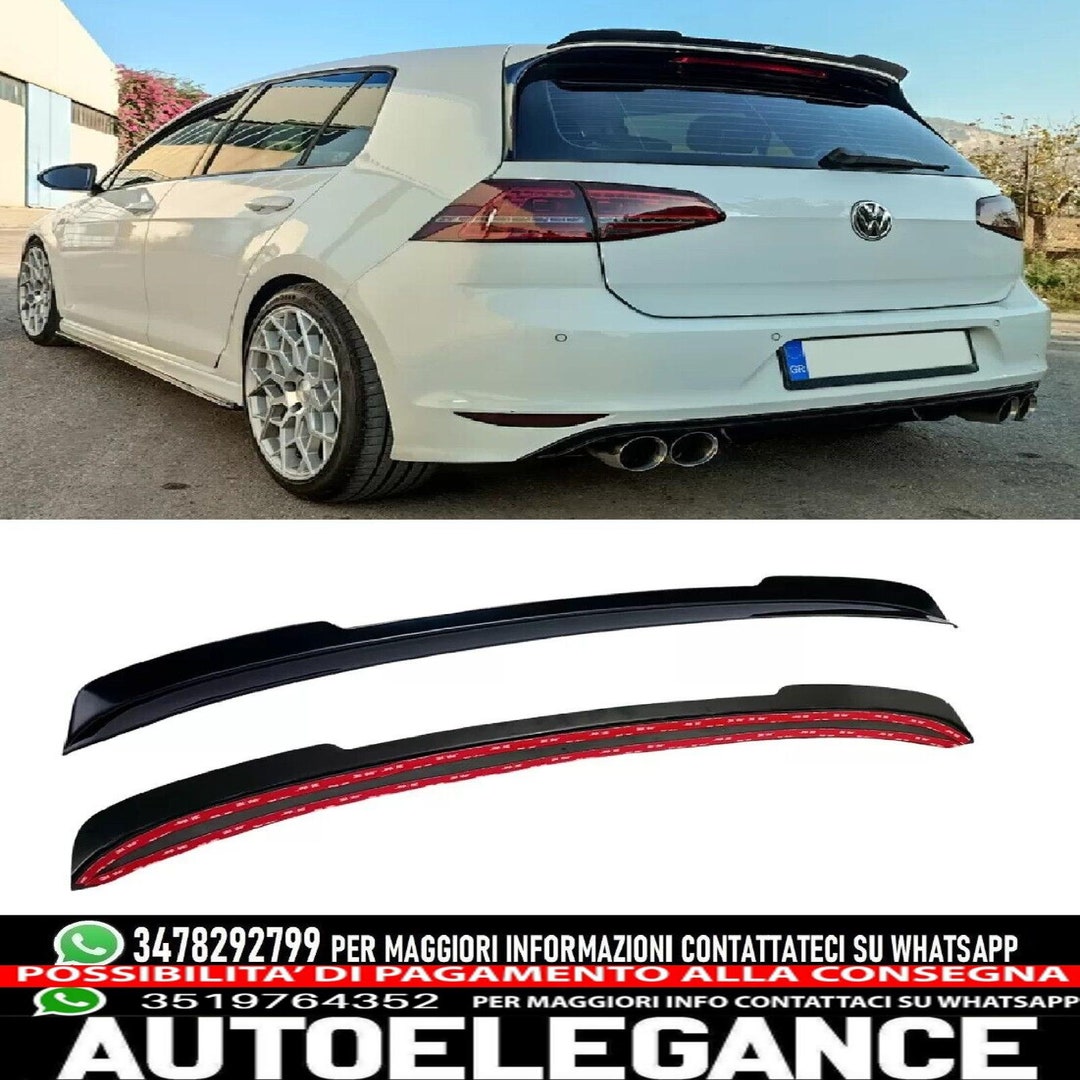 Spoiler Wing Fit for VW Golf MK7/MK7 Facelift Gti/r/r-line - Etsy