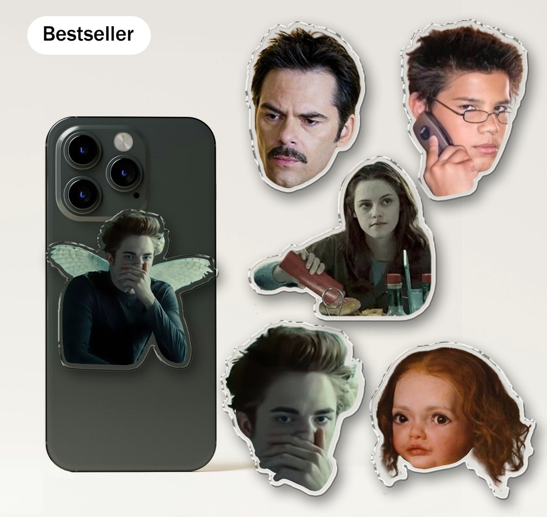 Twilight Acrylic Phone Grip Pop Socket Meme Phone Holder Bella Swan ...